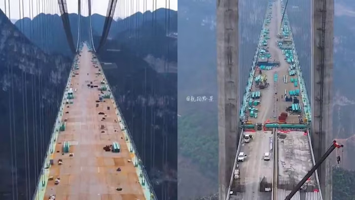 China Building World’s Highest Bridge, Will Cut Travel Time From 1 Hour ...
